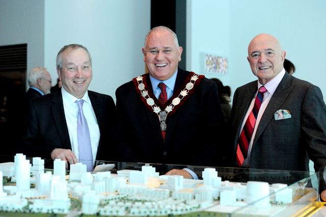 AVIVA CANADA HEAD OFFICE GROUNDBREAKING AT DOWNTOWN MARKHAM, FEBRUARY ...