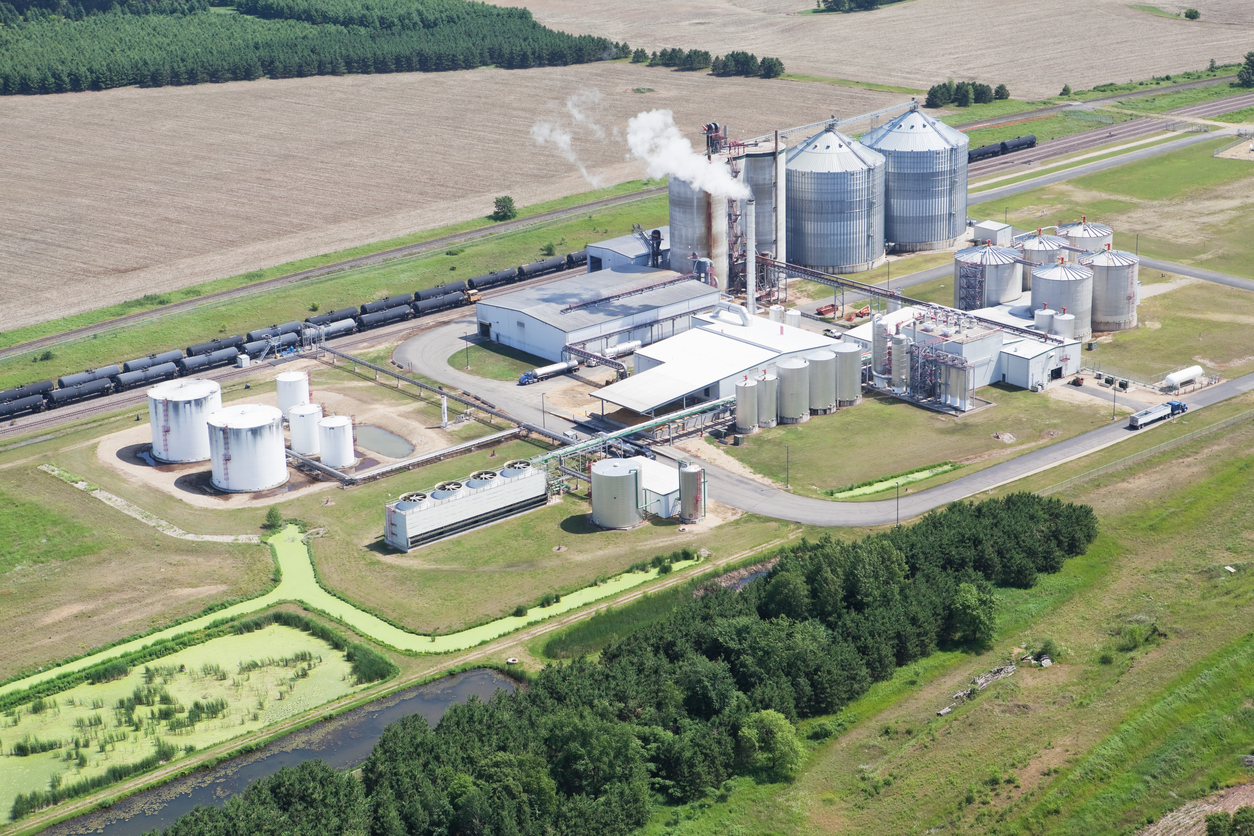 Ethanol Biorefinery Aerial View - Canadian Underwriter