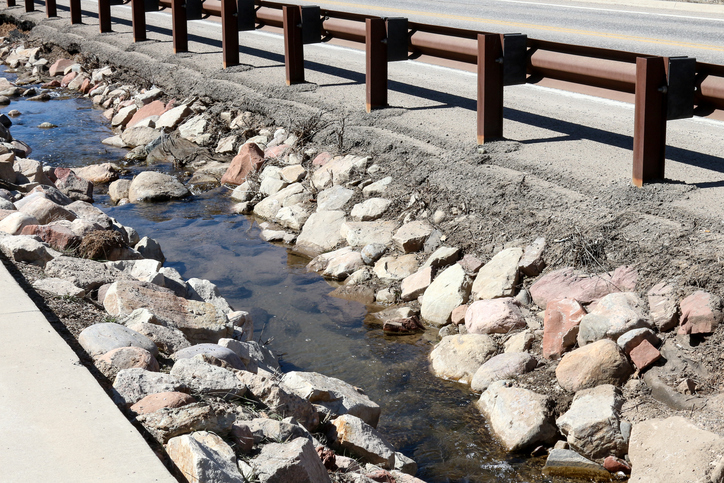 Taking a granular look at how drainage routes affect stormwater flooding