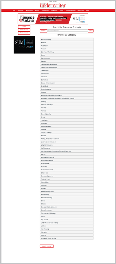 new_website - Canadian Underwriter